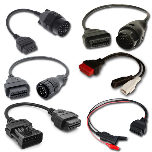 6er OBD-I Adapterset 2x2 für VW BMW Mercedes Sprinter/LT Fiat Opel, 29,99