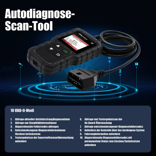 Launch M30 EOBD OBD-2 Diagnosegerät für VW Audi Opel BMW Mercedes VAG ...
